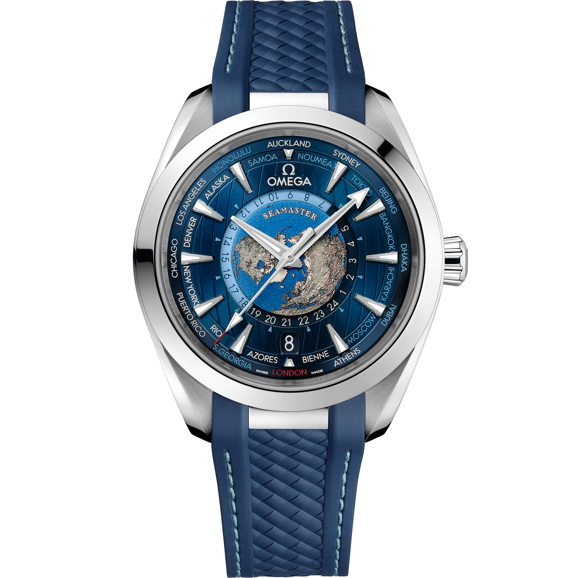 Seamaster Aqua Terra 150M 43 mm Worldtimer – Bornee